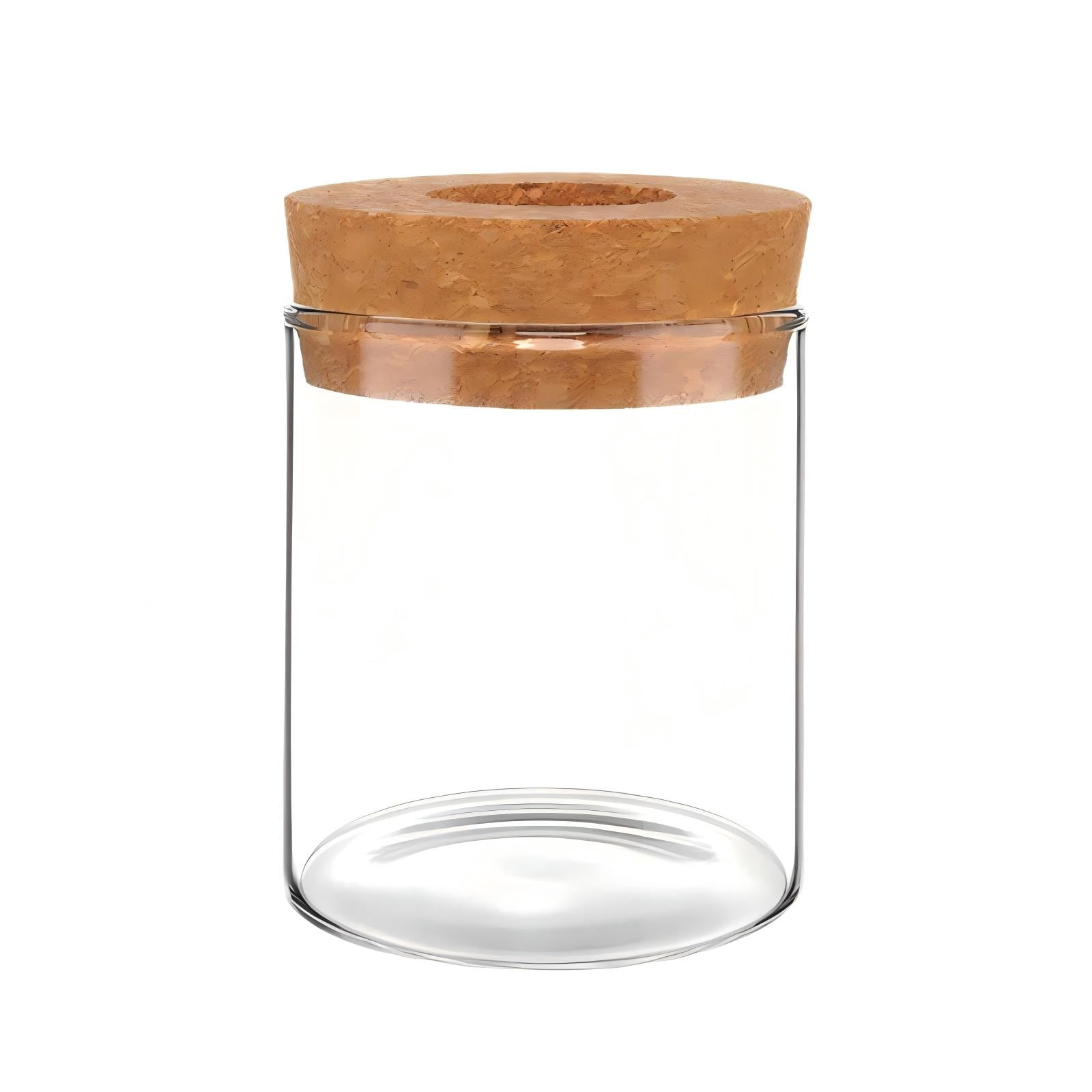Basdi 125Ml Borosilicate Glass Diffuser Bottle - with Cork Lid, Empty ...