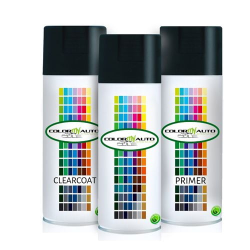 Base Coat Clear Coat & Primer UH/M7211A Tuxedo Black Metallic Lincoln ...