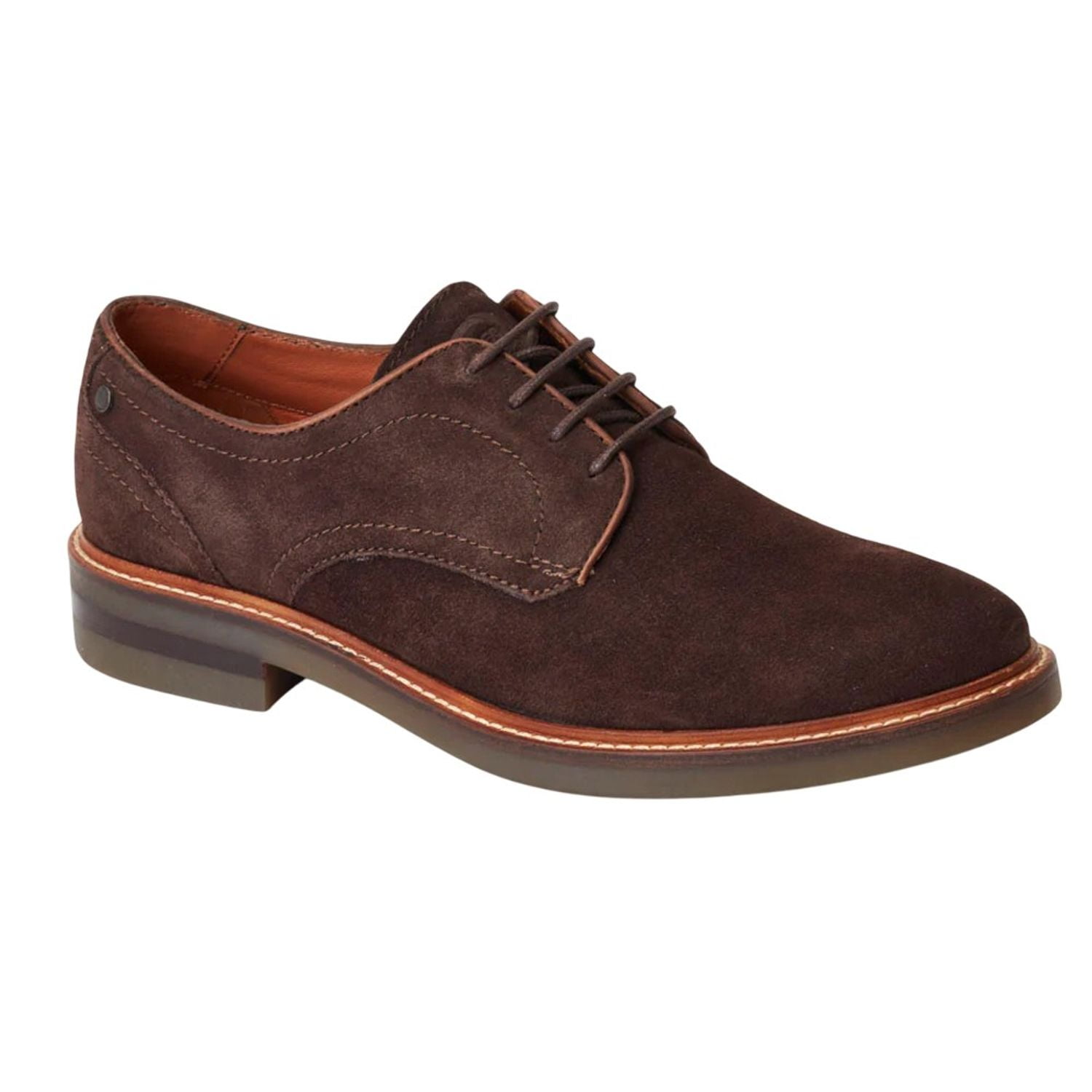 Base London Mens Mawley Suede Derby Shoes - Walmart.com
