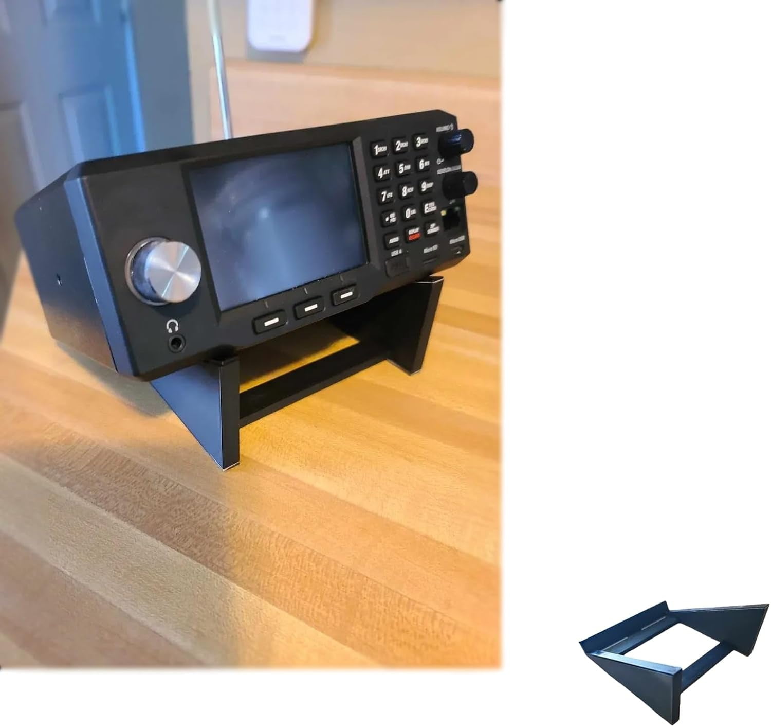 Base/Mobile Scanner Stand for Uniden SDS200, Heavy-Duty Desktop Mount ...