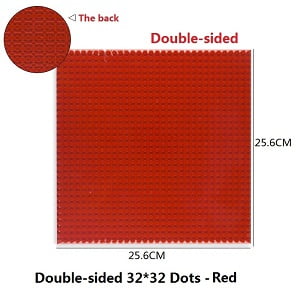 Base Plate Double Sided 16x16 16x32 32x32 Dots Building Blocks Base ...