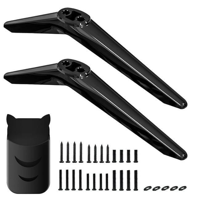 Base Stand for TCL Roku TV Stand Legs with Remote Holder, TV Legs for ...