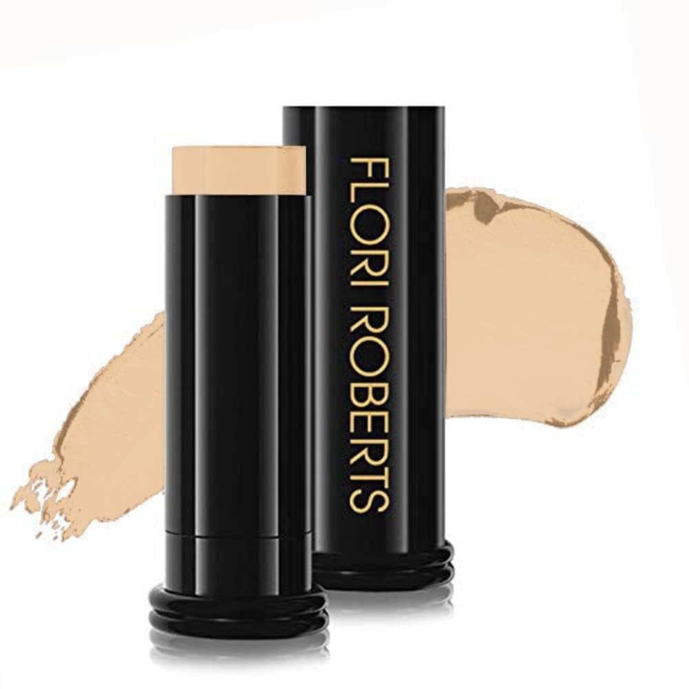 Base Strokes Crème Foundation Stick by Flori Roberts, Full Coverage for ...