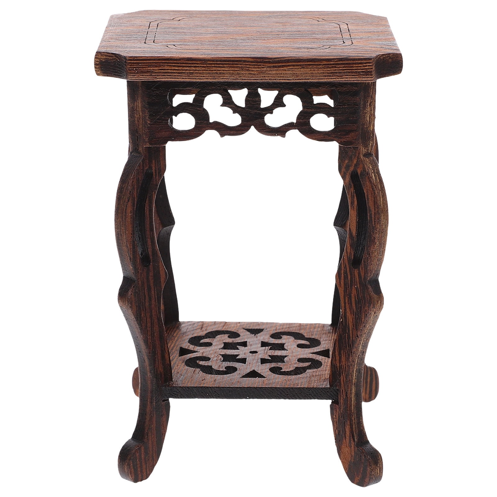 Base Vintage Plant Stool Rack Garden Edging Shelf Indoor - Walmart.com