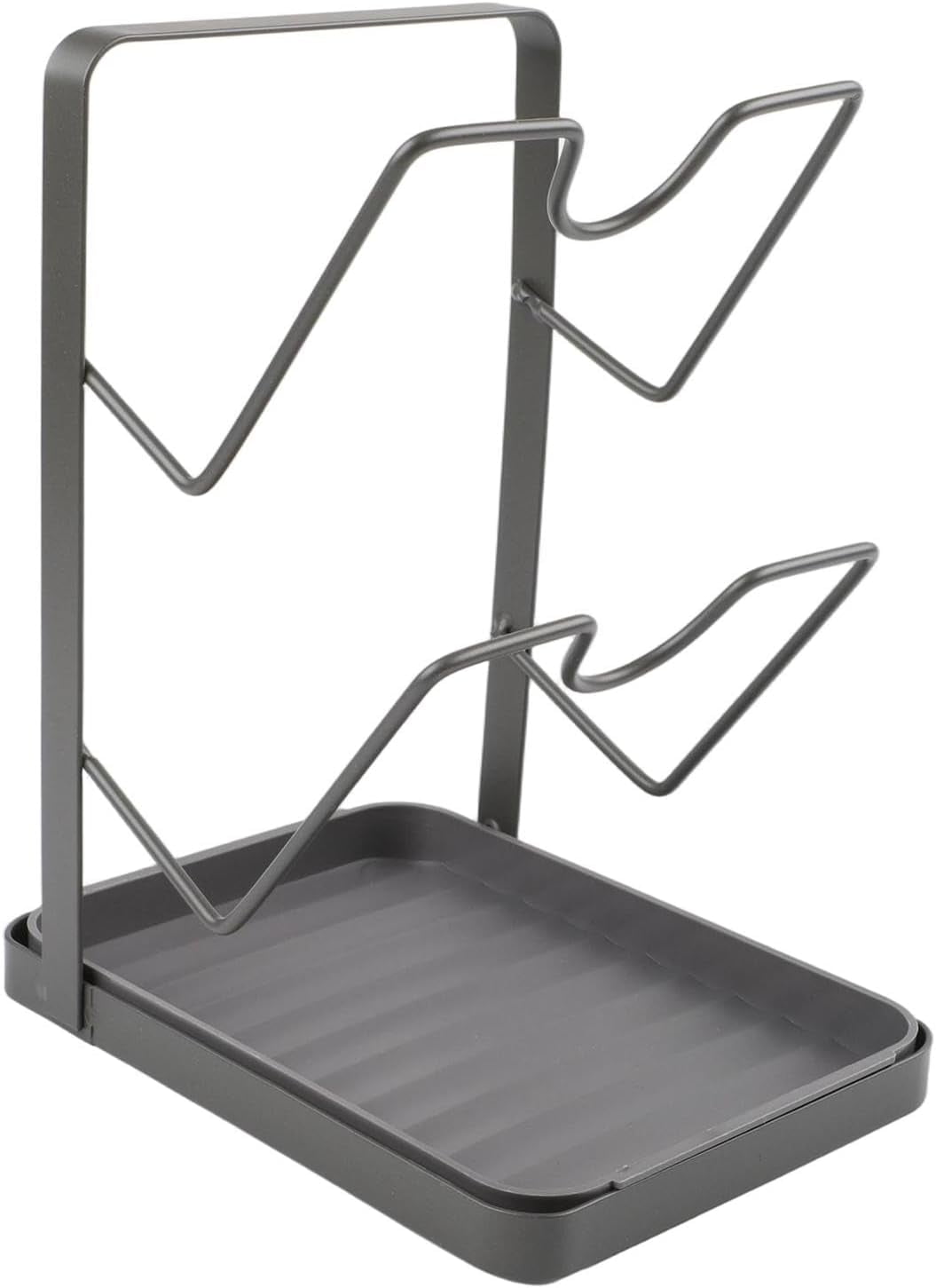 Base pot cover holder, featuring two pot cover storage compartments ...