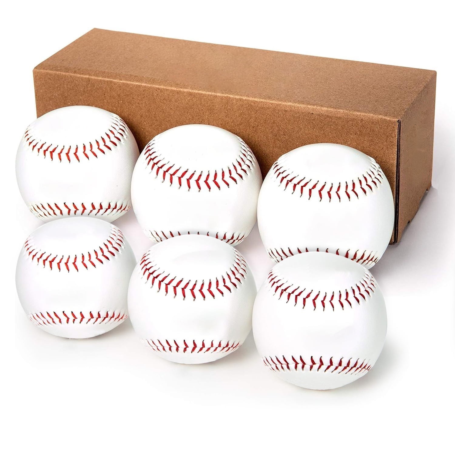 Official League Recreational Use Practice Baseballs | Youth | 6 Count ...