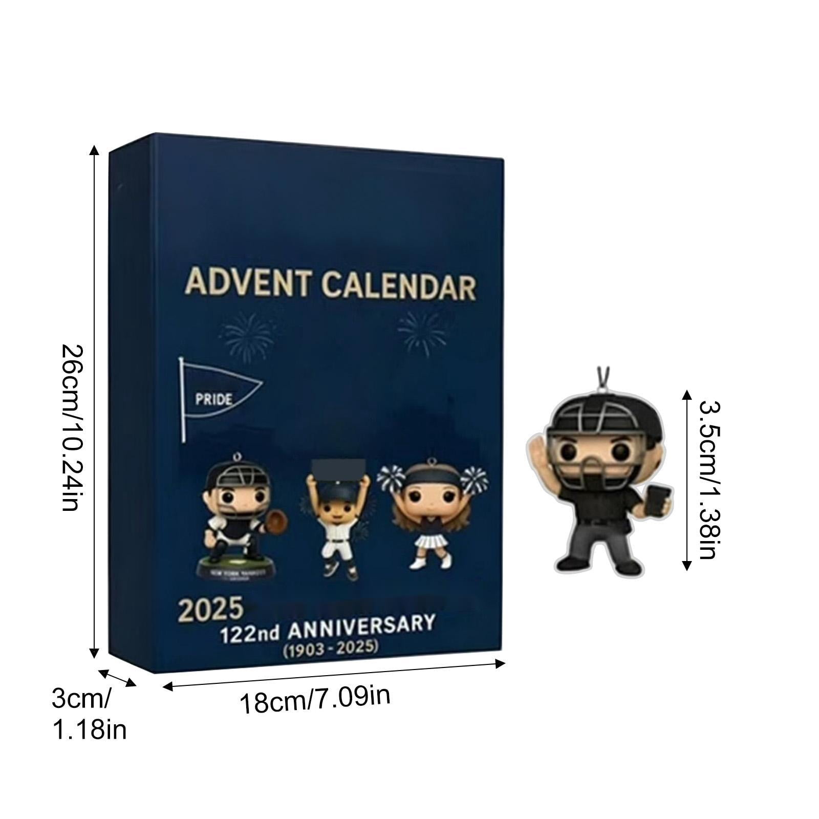 Baseball 122th Anniversary Advent Calendar 2025, New York Yankees ...
