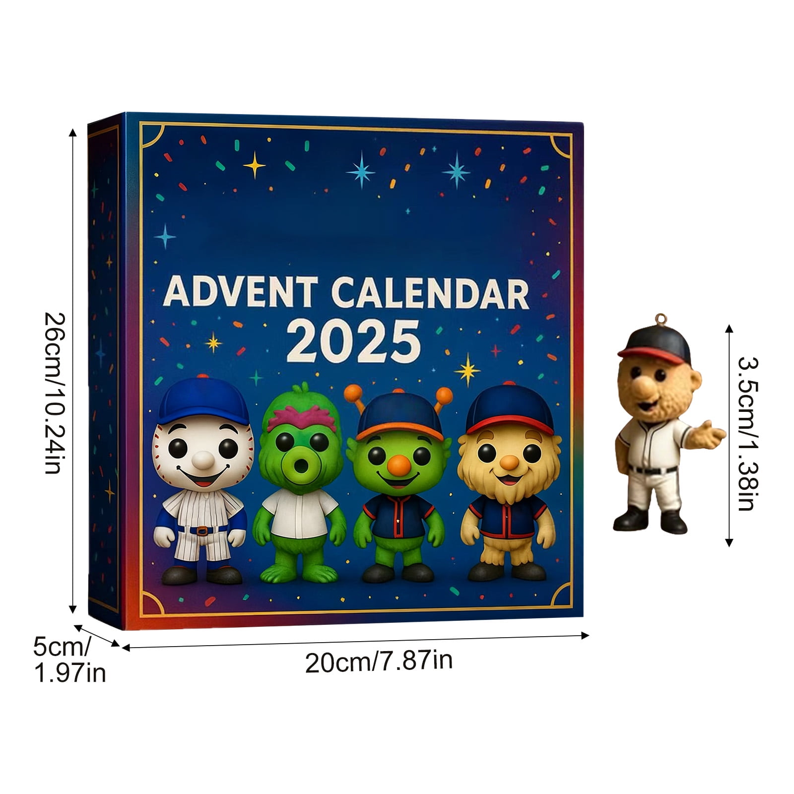 Baseball 122th Anniversary Advent Calendar Blind Box 2025 Baseball ...