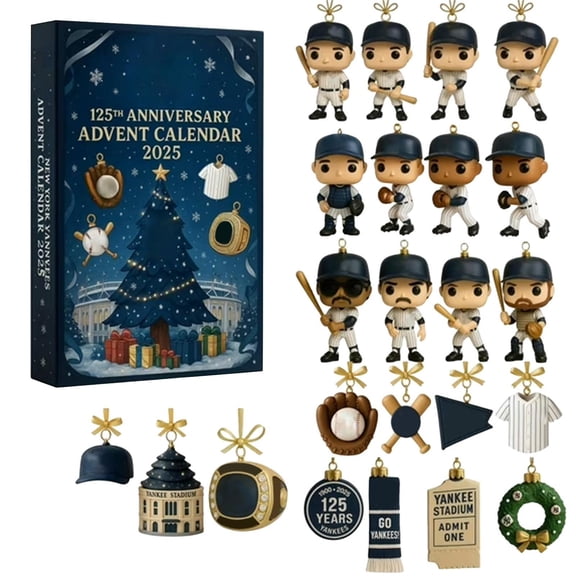 25 TOPPS HOLIDAY BASEBALL ADVENT CALENDAR - Walmart.com