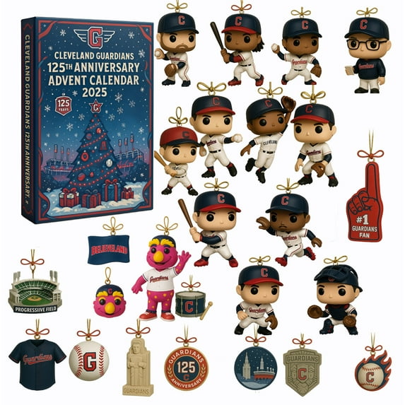 Baseball 125th Anniversary Advent Calendar 2025 · 24 Day Holiday ...