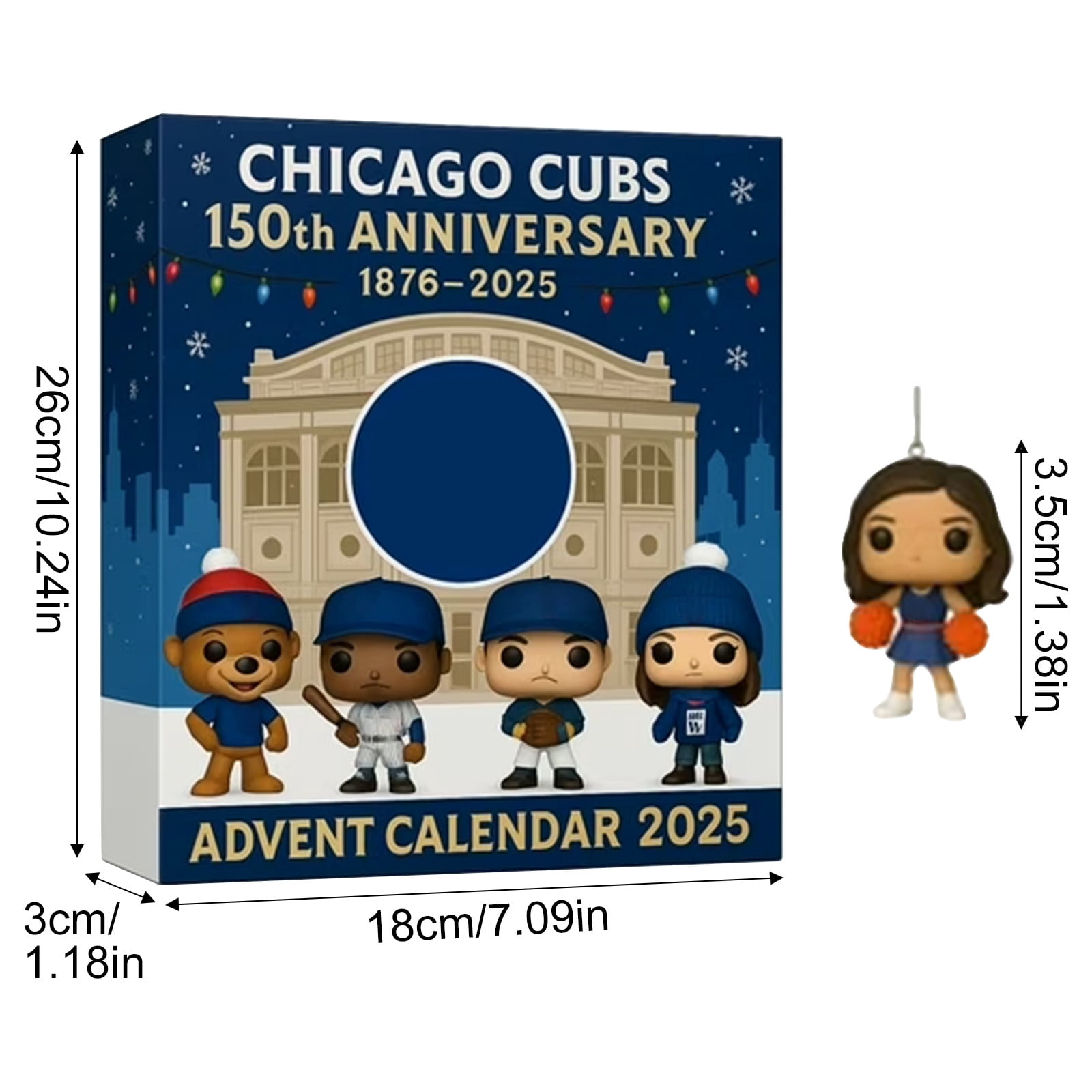 Baseball 150th Anniversary Advent Calendar Blind Box 24-Day Baseball ...