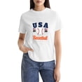Baseball 2026 Women Shirt USA Baseball Match Season Jersey Game Day T ...