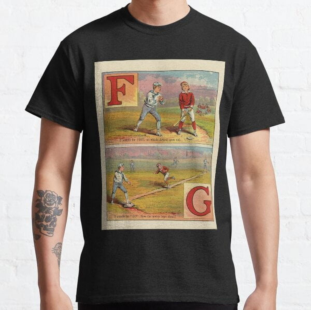 Baseball Abc 1885 Vintage Book Illustration Series No. 6 ly Edited ...