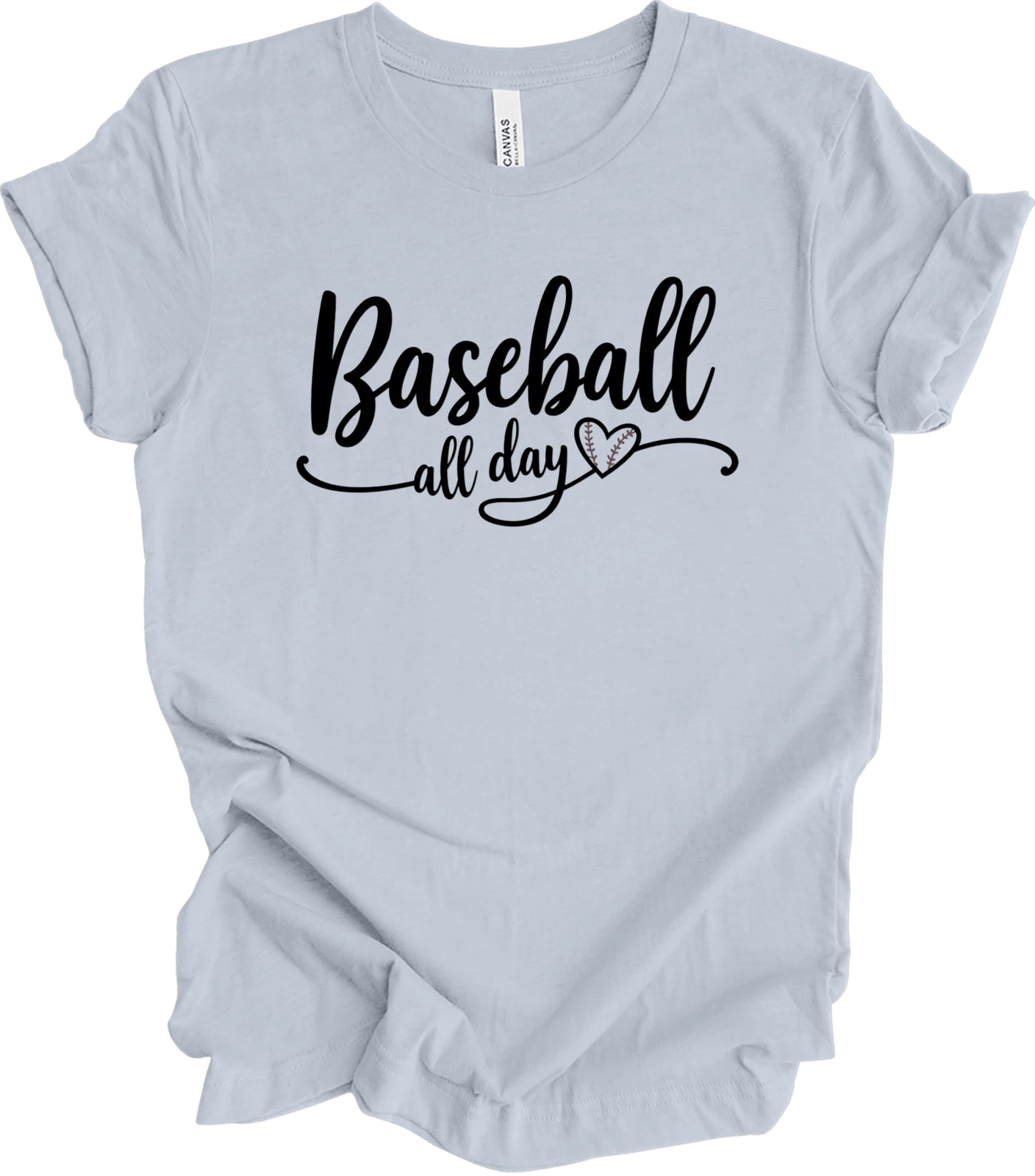 Baseball All Day Tank Game Day Baseball Mom Life Cute Sports T-Shirt ...