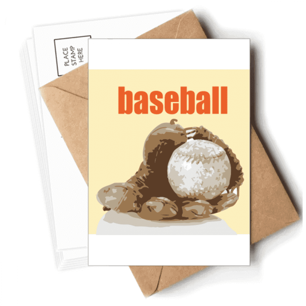 Baseball America Teamwork Postcards Envelopes Blank Note Cards Mailing ...