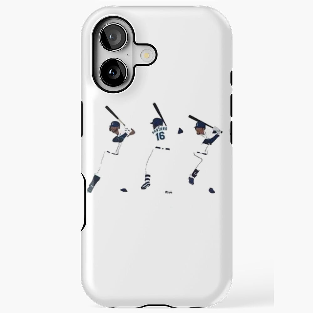 Baseball Art The Batting Order Design Phone Case for iPhone 17 through ...