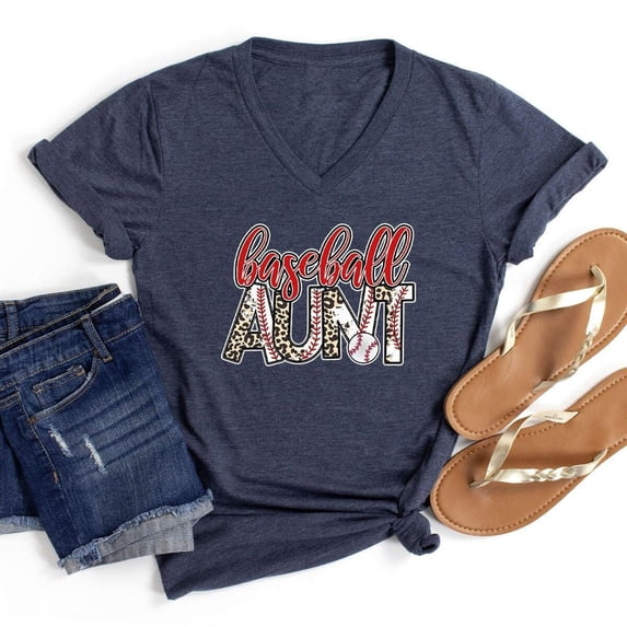 Baseball Aunt TShirt Baseball Shirt Sport Aunt Shirt Baseball Auntie ...