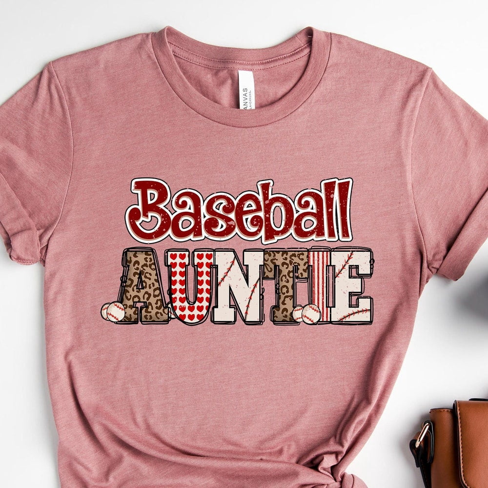 Baseball Auntie, Auntie Shirt, Auntie Shirt, New Auntie Shirt, Auntie T ...
