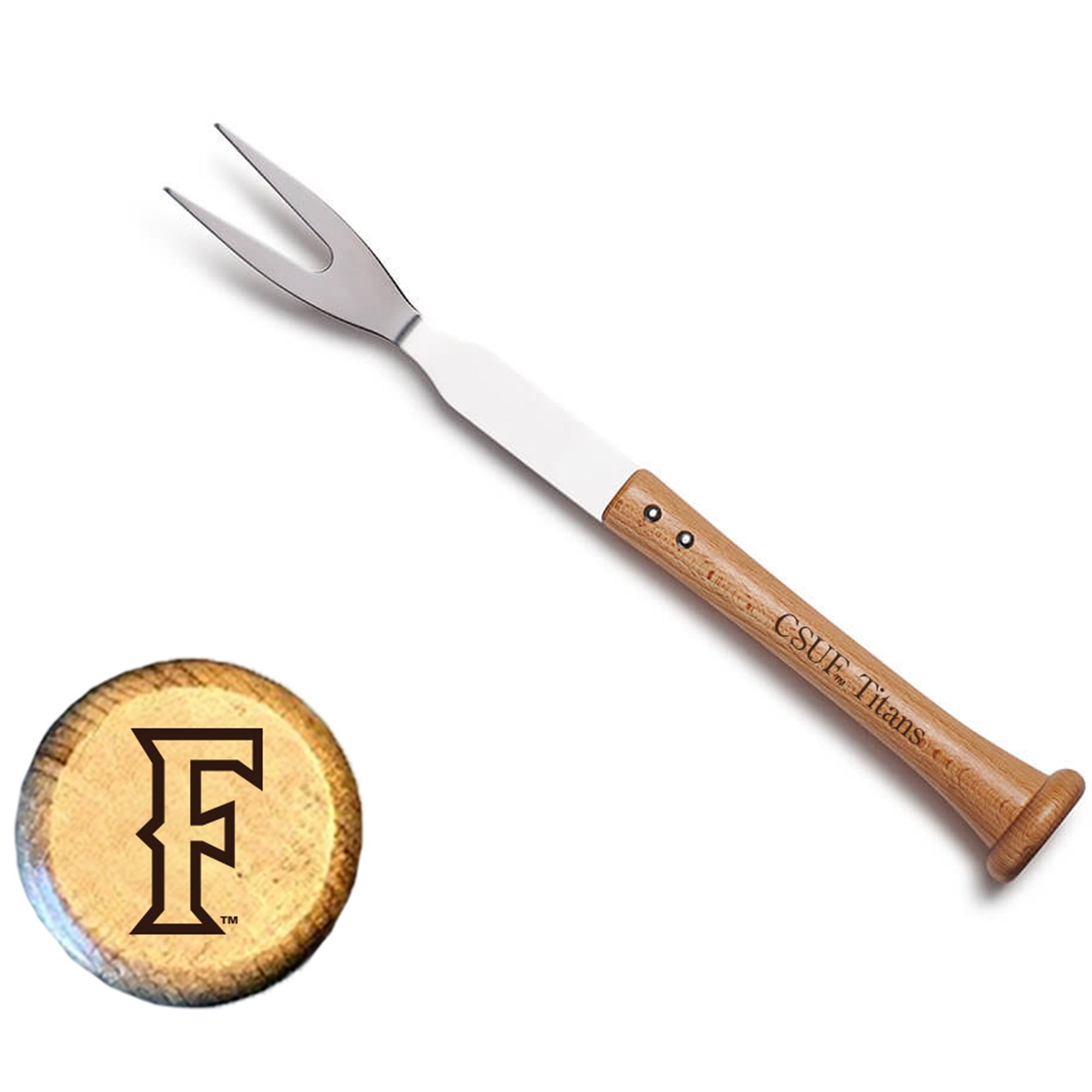 Baseball BBQ Cal State Fullerton Titans Forkball Fork - Walmart.com