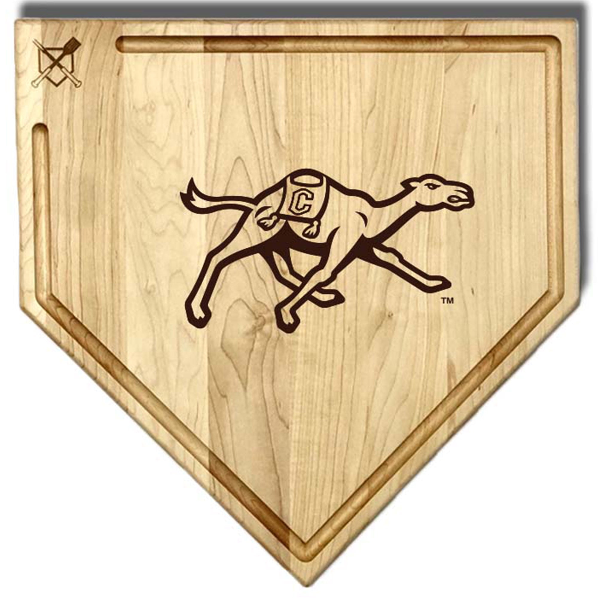 Baseball BBQ Campbell Fighting Camels 17" x 17" Home Plate Cutting ...