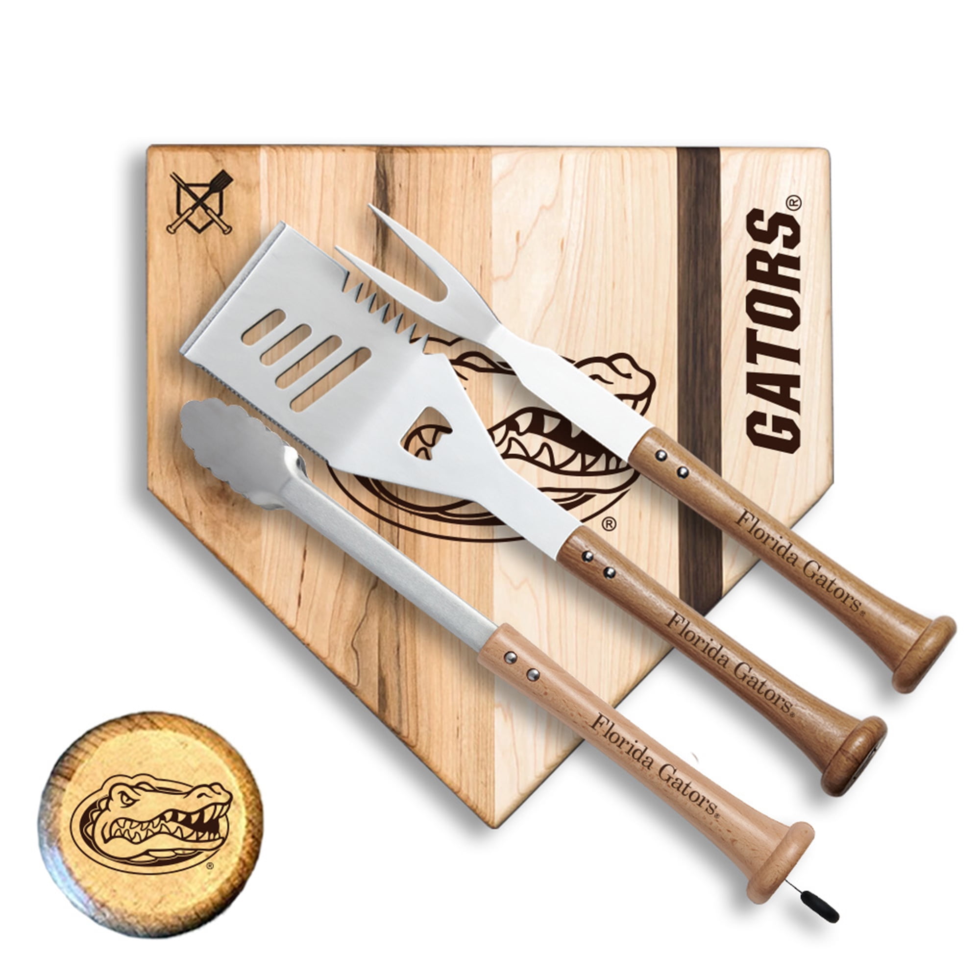 Baseball BBQ Florida Gators 12" Silver Slugger Combo Set - Walmart.com