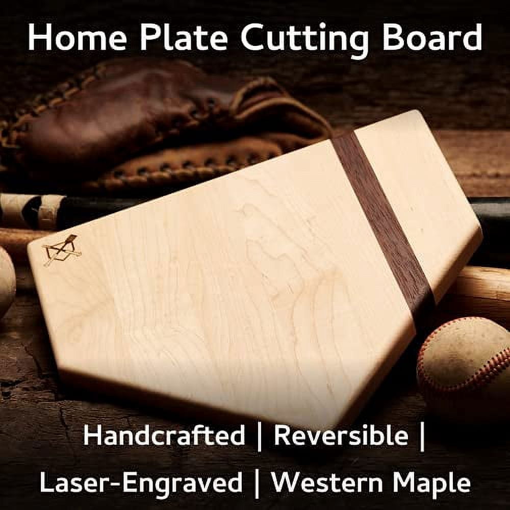 Baseball BBQ | 'Home Plate' Cutting Board | Kitchen & BBQ Accessory for ...