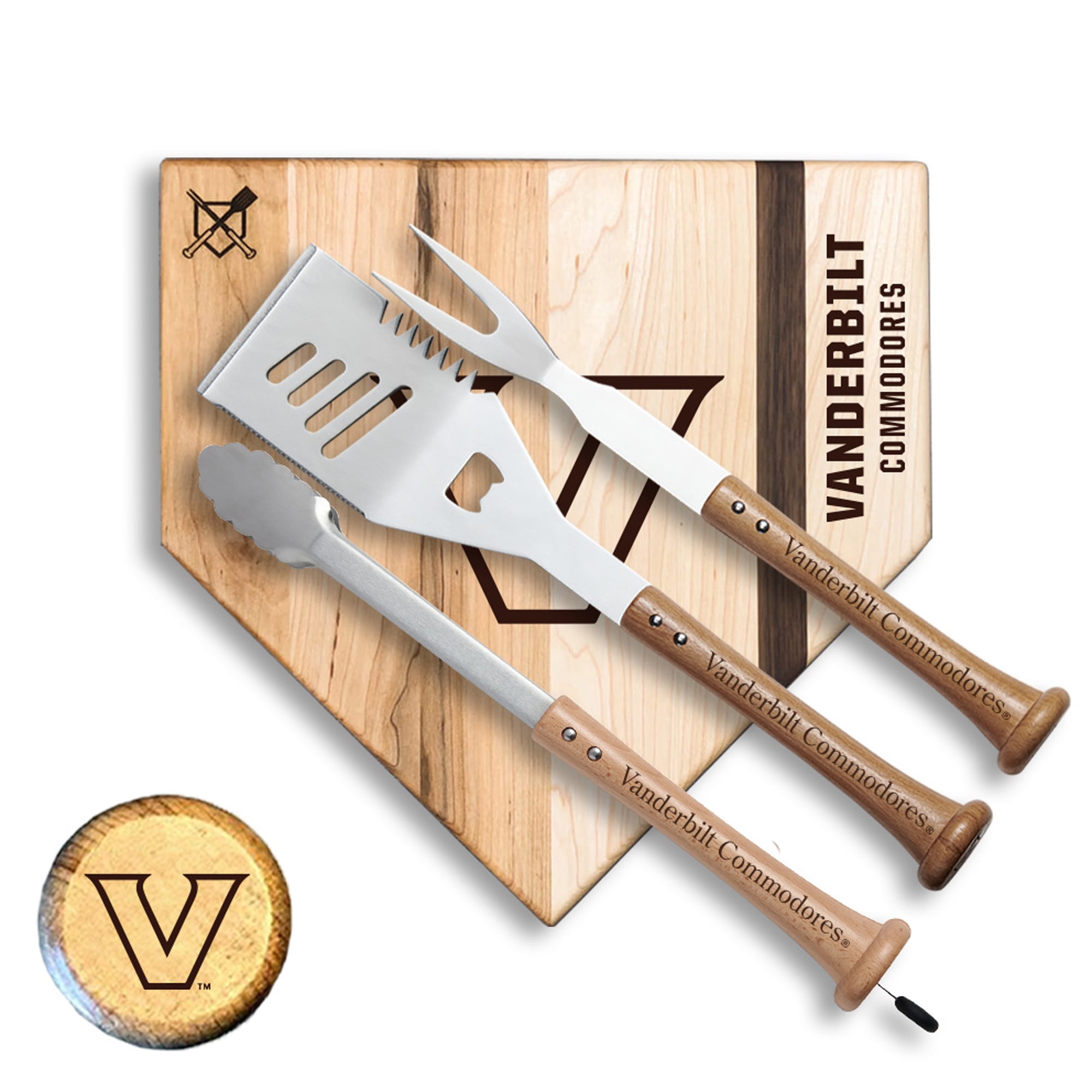 Baseball BBQ Vanderbilt Commodores 12" Silver Slugger Combo Set ...