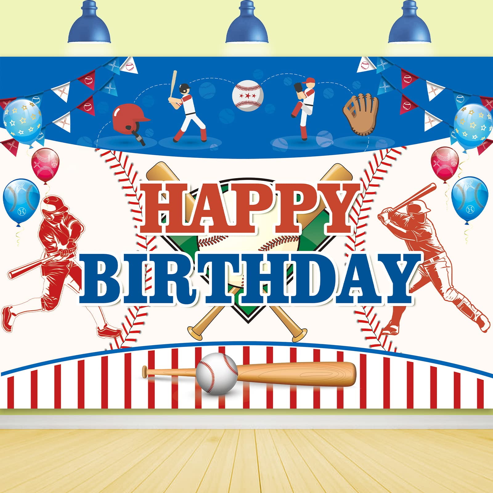 Baseball Backdrop,7x5FT Baseball Background Baseball Backdrop Party ...