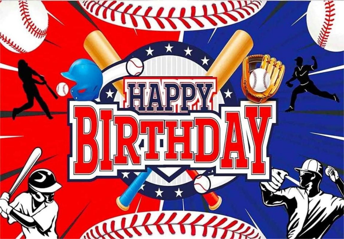 Baseball Backdrop Baseball Field Stadium Photography Baby Shower ...