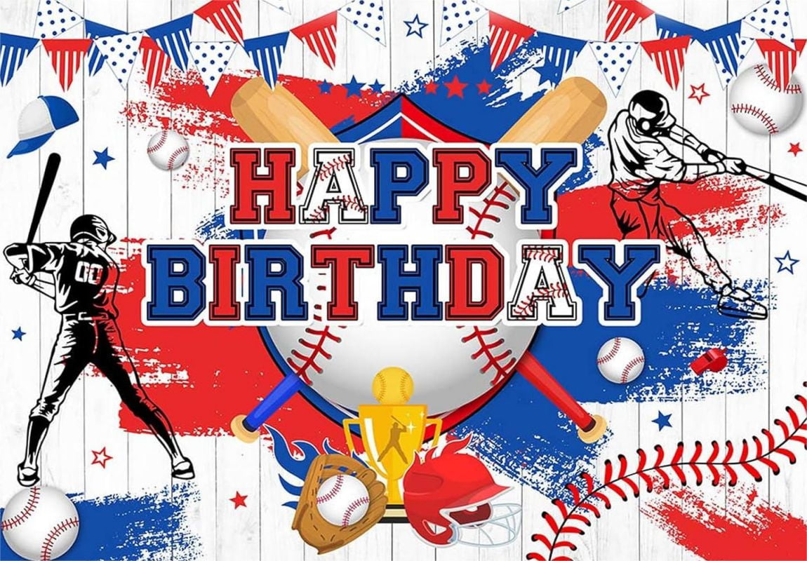 Baseball Backdrop Baseball Field Stadium Photography Baby Shower ...