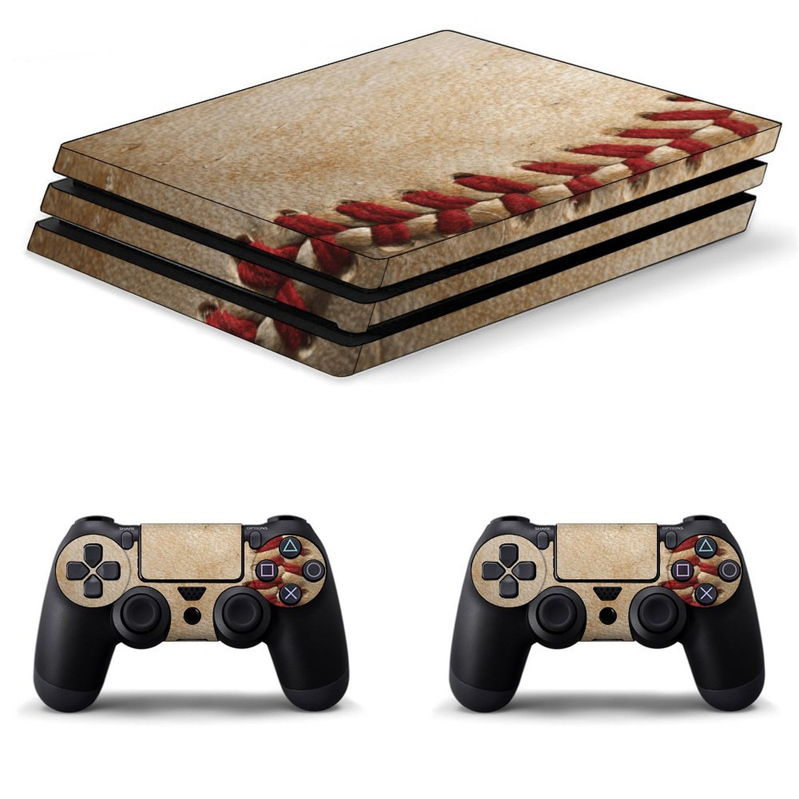Baseball Background PS4/PS4 Pro/PS4 Slim Skin Sticker For Console And ...