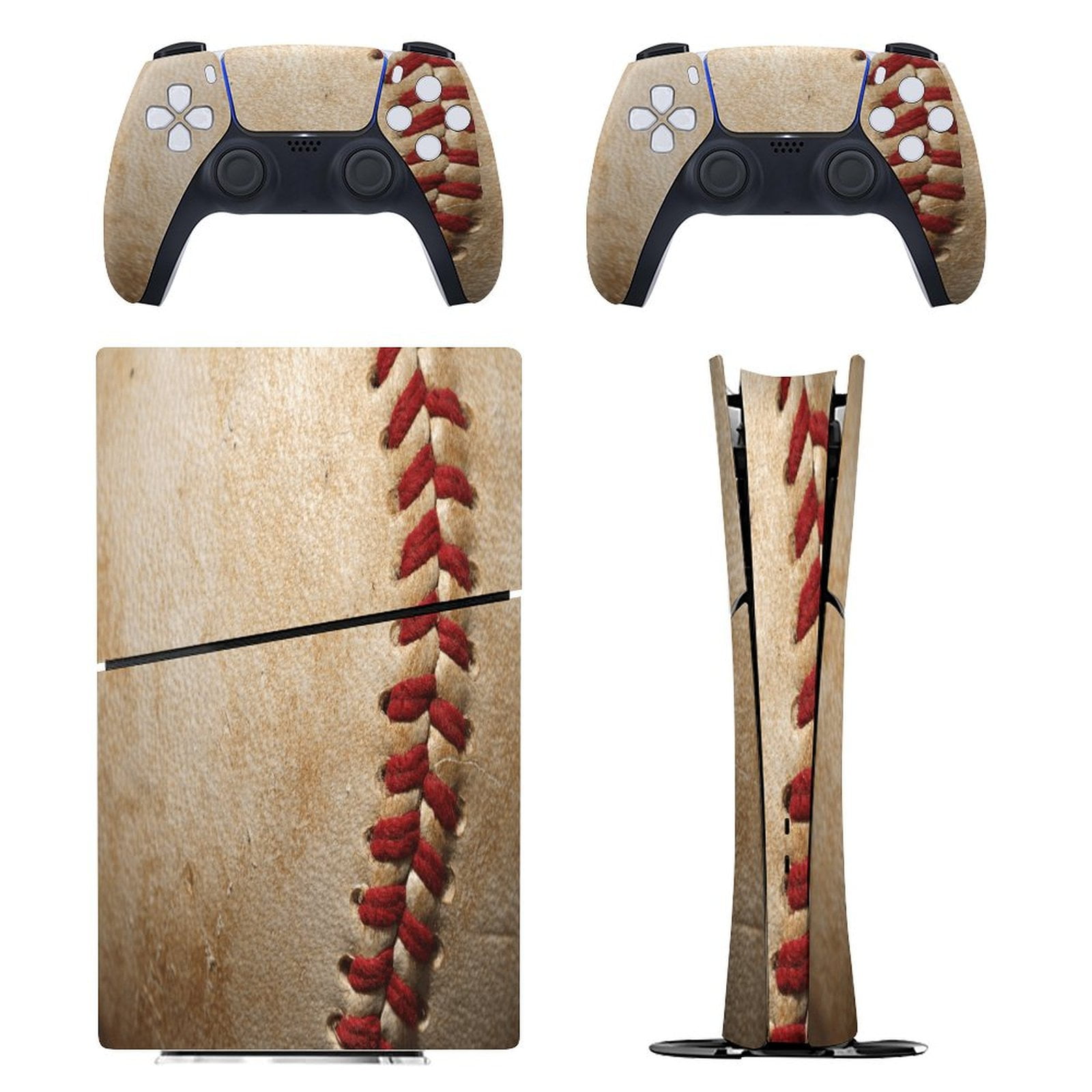Baseball Background PS5/PS5 Pro/PS5 Slim Digital Disc Skin Sticker For ...