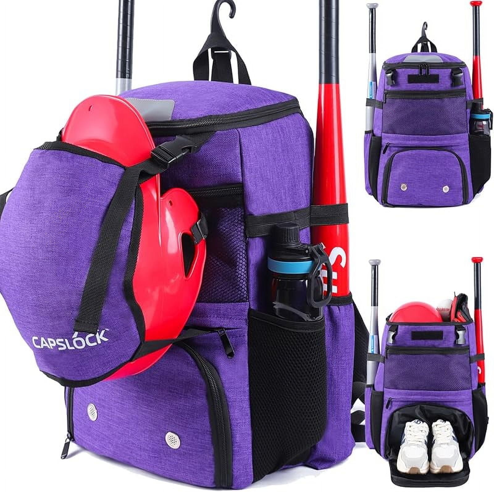 Baseball Backpack, Softball bag & T-Ball with Shoes Compartment for ...