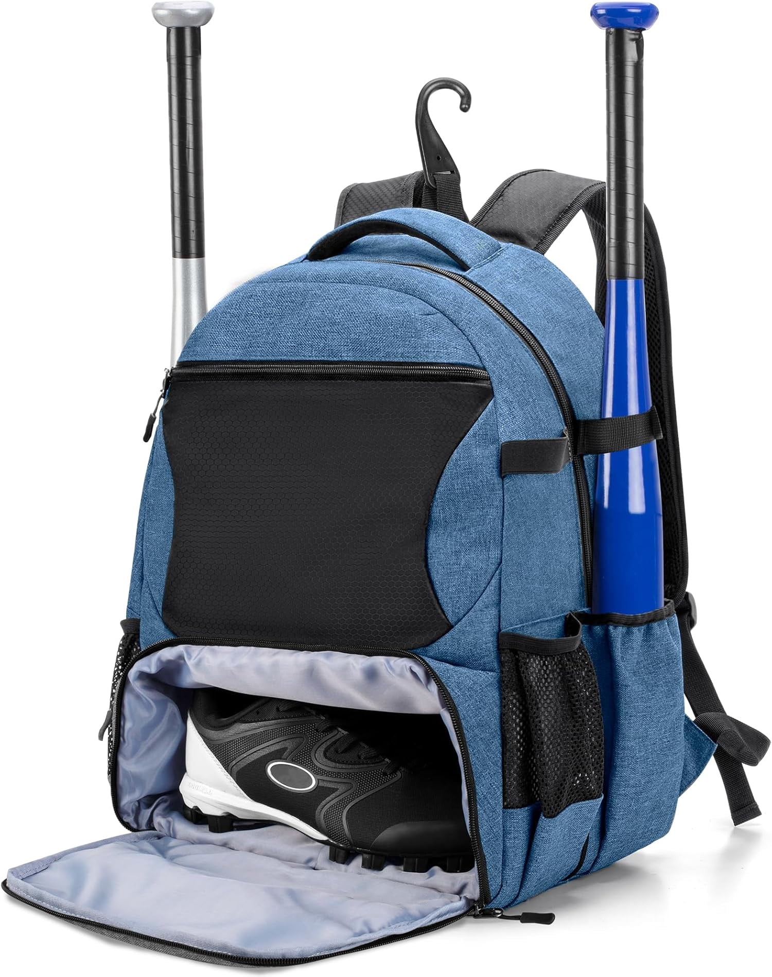 Baseball Backpack with Separate Shoe Space, Softball Bat Bag Holds Up ...