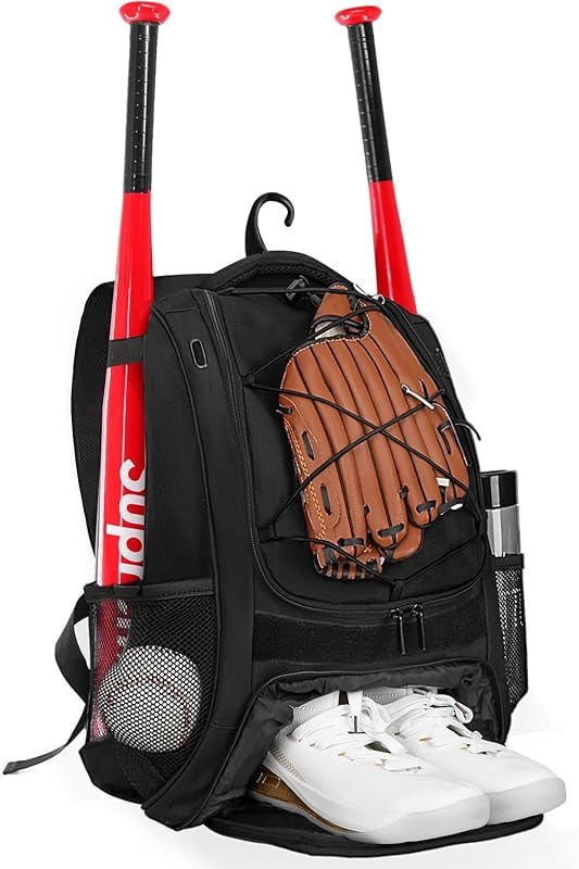 Baseball Bag,Backpack for Baseball, T-Ball & Softball Equipment & Gear ...