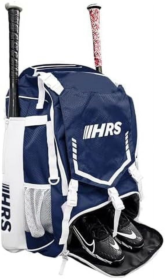 Baseball Bag, Softball Bat Bag for Youth & Adult. Holds 4 Bats, Glove ...