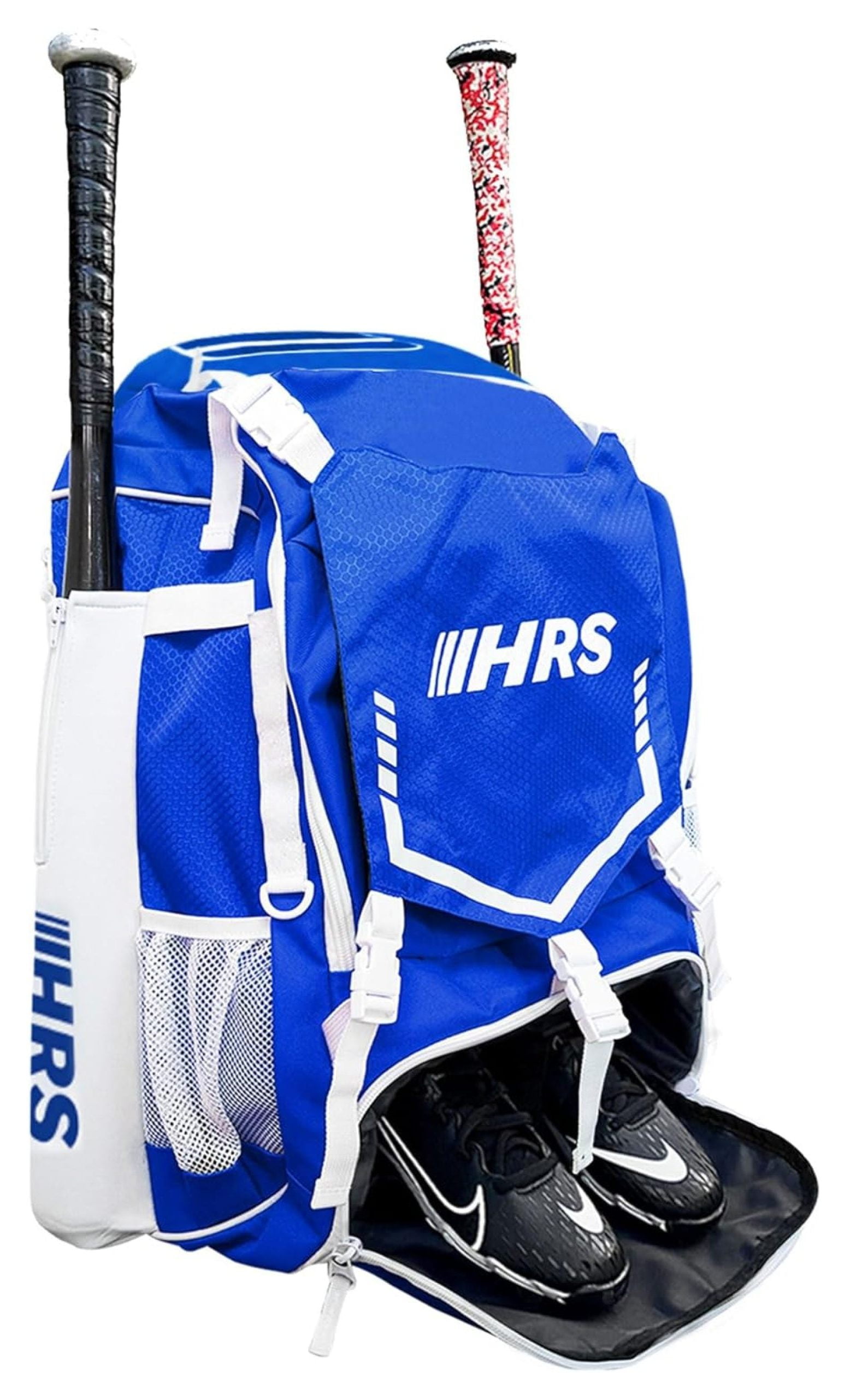 Baseball Bag, Softball Bat Bag for Youth & Adult. Holds 4 Bats, Glove ...