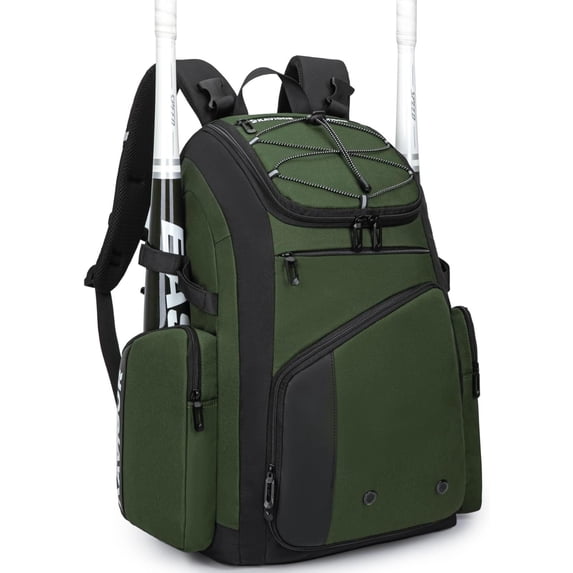 Baseball Bag for Youth and Adult, Softball Bag 50L Large Capacity Holds ...