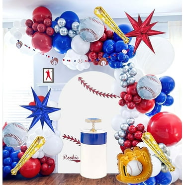 Baseball Party Supplies - Baseball Tableware Kit Including Plates, Cups ...