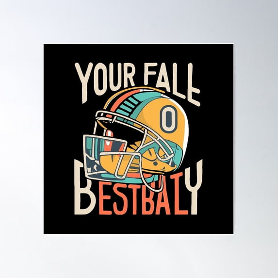 Baseball Baseball Helmet - Sport Game And Funny Poster Wall Art Bedroom ...