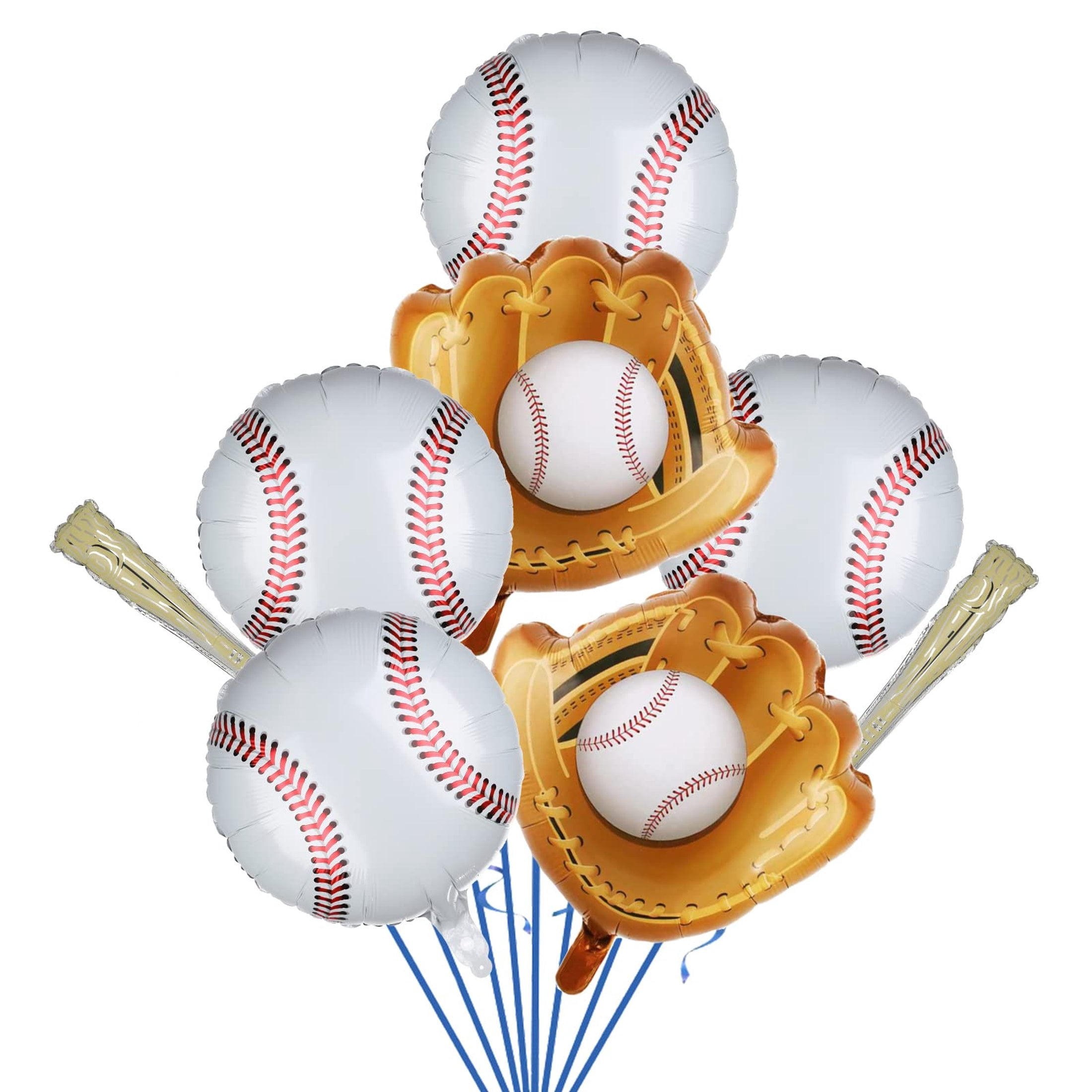 Baseball Bash Balloons for Boys Birthday Party Decorations - Mylar ...