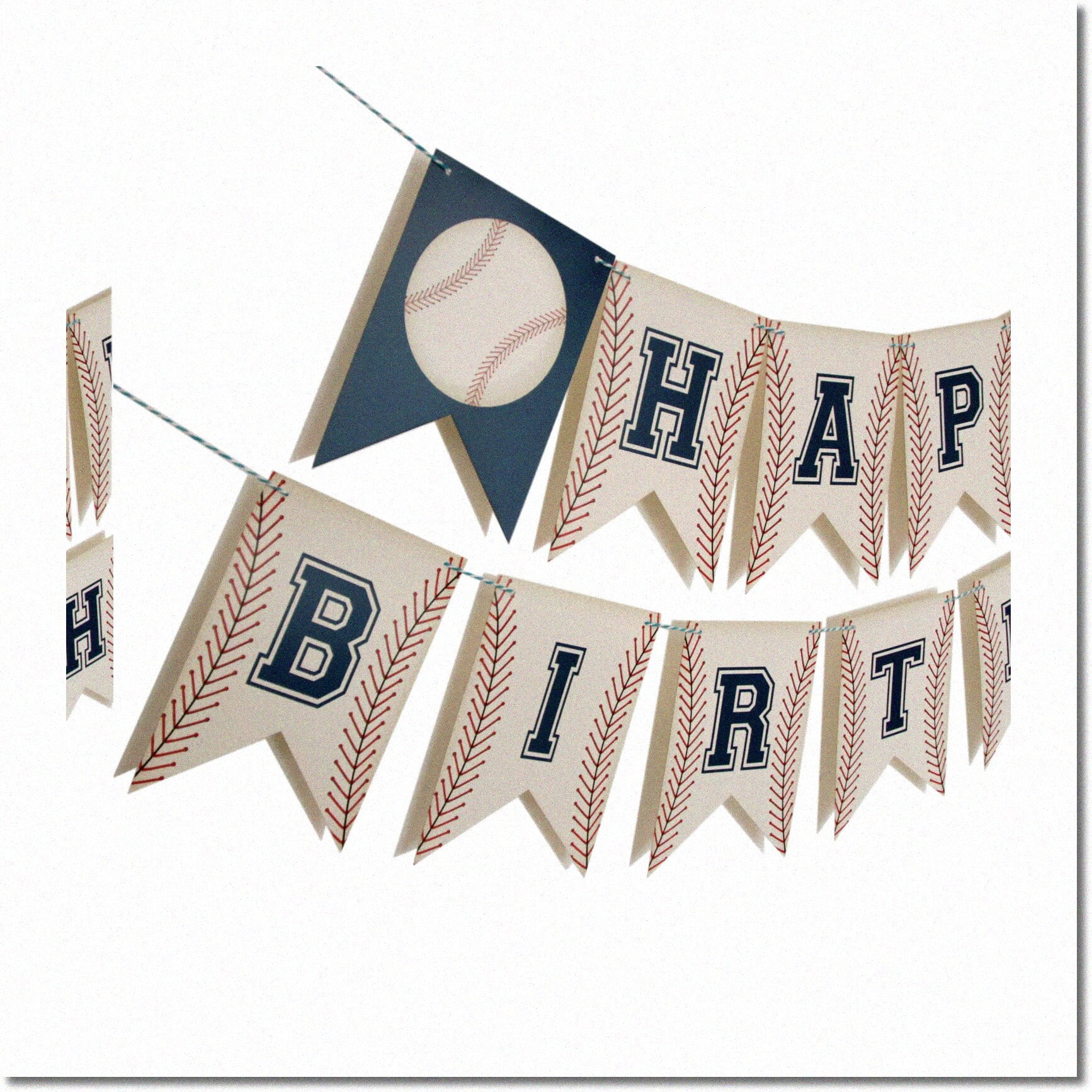 Baseball Bash Banner: Home Run Party Decor, Sporty Garland & Birthday ...
