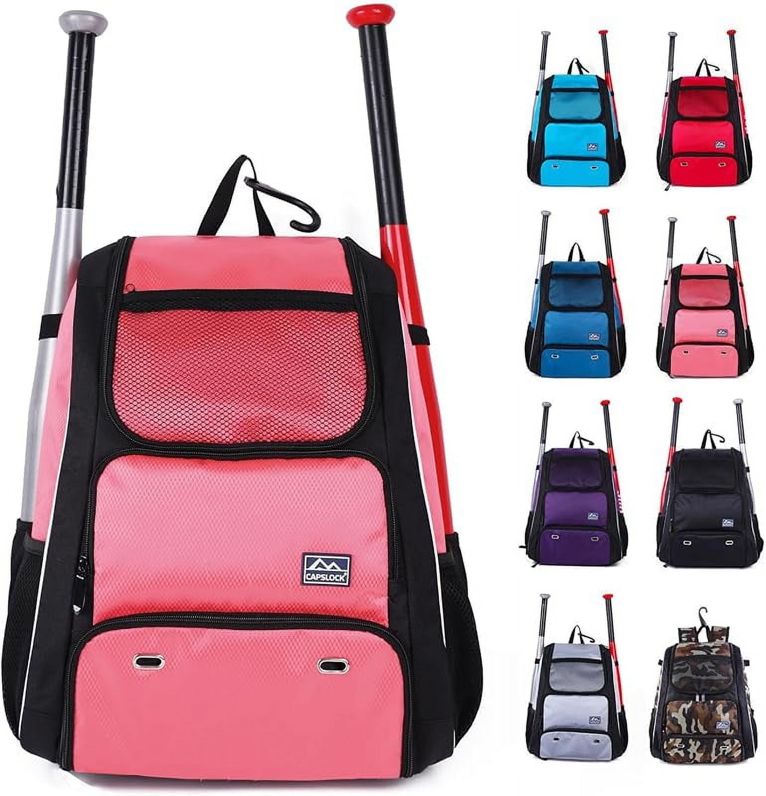 Baseball Bat Bag Backpack,T-Ball & Softball Bat Bag with Shoes ...