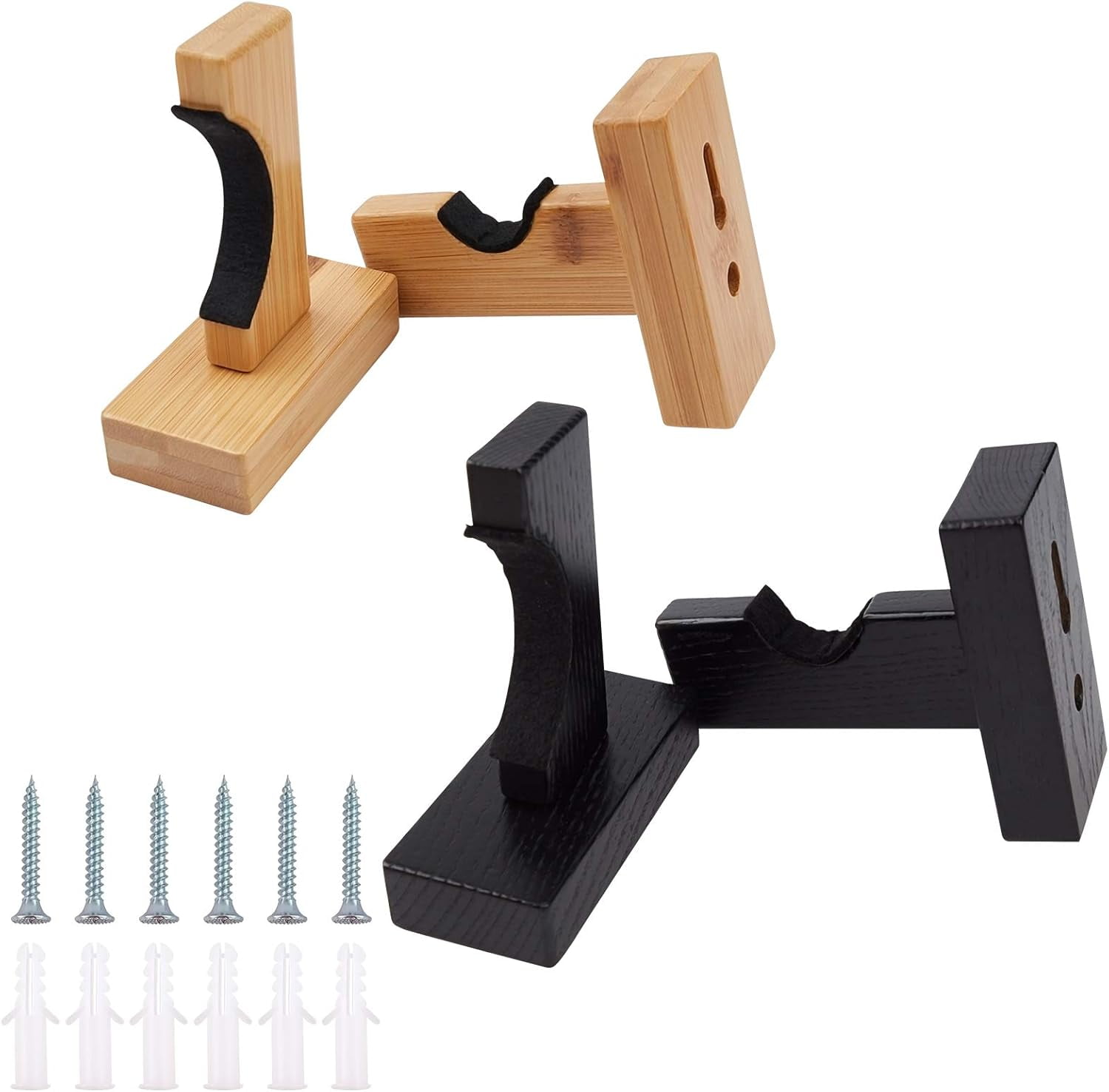 Baseball Bat Display Wall Mount Holder 2 Sets Baseball Bat Display Case ...