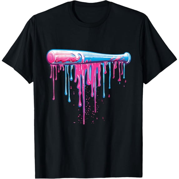 Baseball Bat With Sprinkles Drip Unisex Men Women T-Shirt S-5XL Best ...