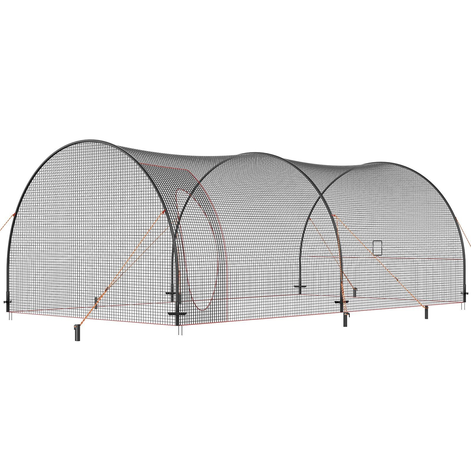 Baseball Batting Cage, Softball and Baseball Batting Cage Net and Frame ...