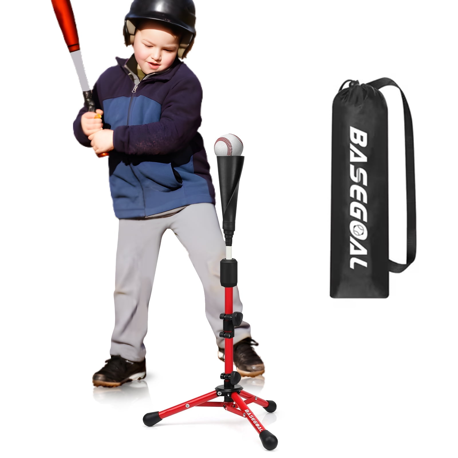 Baseball Batting Tee for Kids Gift, Portable Softball Baseball Tees for ...