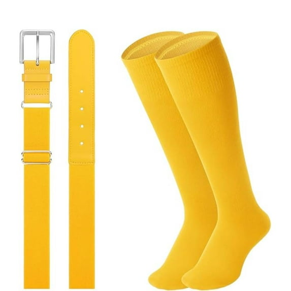 Baseball Belt and Socks Combo for Youth Boys Girls Softball Belt ...
