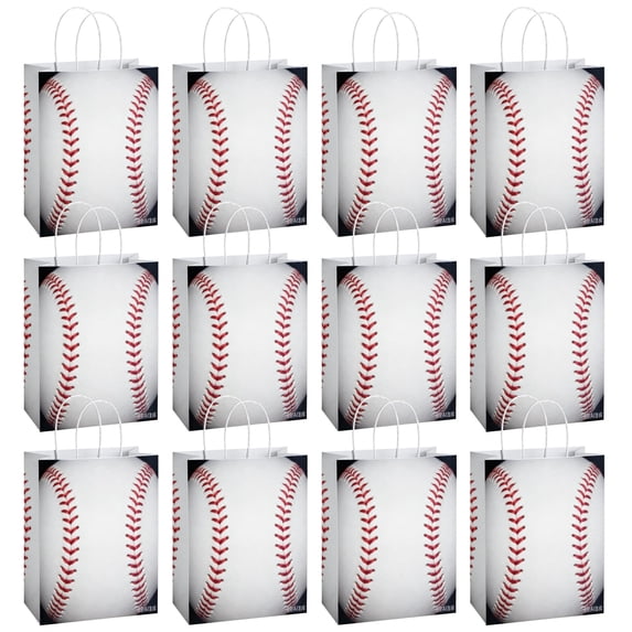 Baseball Birthday Party Favors Bag Baseball Gift Bags Party Candy Snack ...