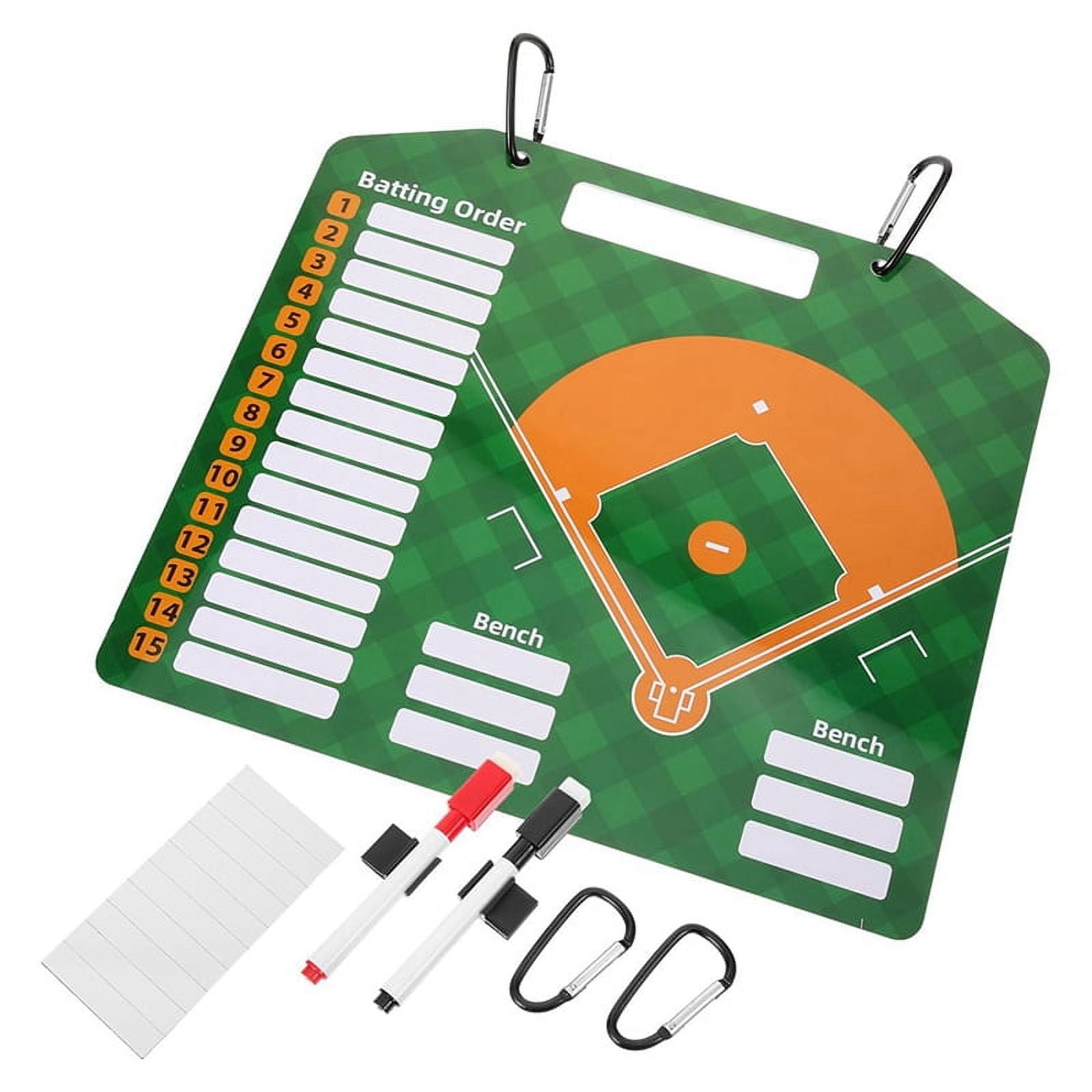 Baseball Board Magnetic Baseball Lineup Board Softball Baseball ...
